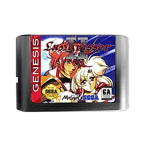 DeVoNe MD Game Langrisser II USA Version English Language (Black)