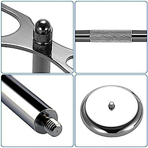 Makidar Premium Razor and Shaving Brush Stand Safety Razor Double-Sided Holder