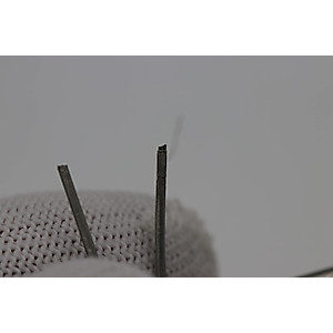 NNK Fused Clapton Coil Heating Resistance Wire Coil Nichrome Mixed Ni90+Ni80 0.26Ω Inner Diameter 3.0mm 100pcs/box