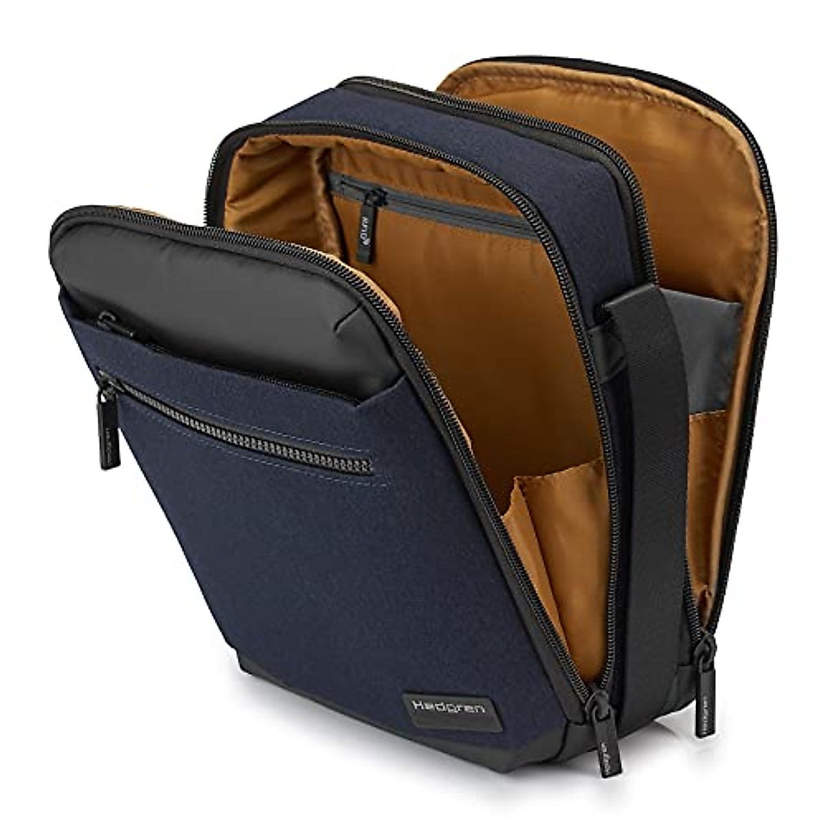 Hedgren Inc Vertical Crossbody Purse Bag (Elegant Blue)