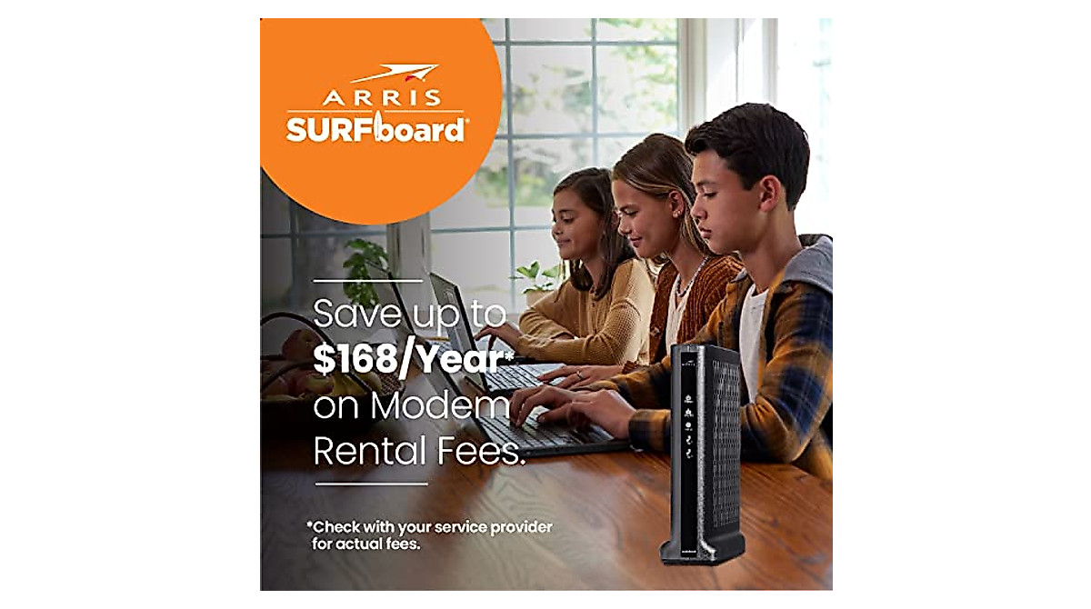ARRIS SURFboard T25 Cable Modem - High-Speed Internet
