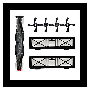 WEddle Main Side Brush Hepa Filter Sweeping Robot Vacuum Cleaner Parts. Compatible for Neato Botvac D Series D3 D5 D6 D7 D9 D10 D70E D75 D80 D85