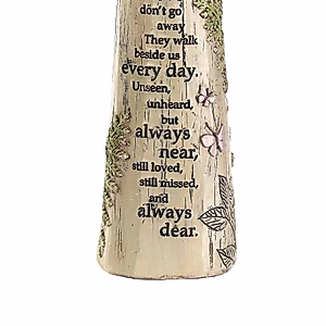 Topadorn Garden Statuary Outdoor Praying Angel Resin Figurines,Collectible Sculptures,10" H