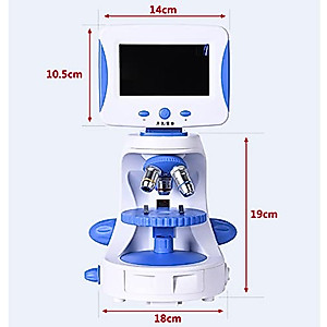 SDGH 4.3‘’ TV Microscope Biological Laboratory Lad Electronic Digital LED Student Education