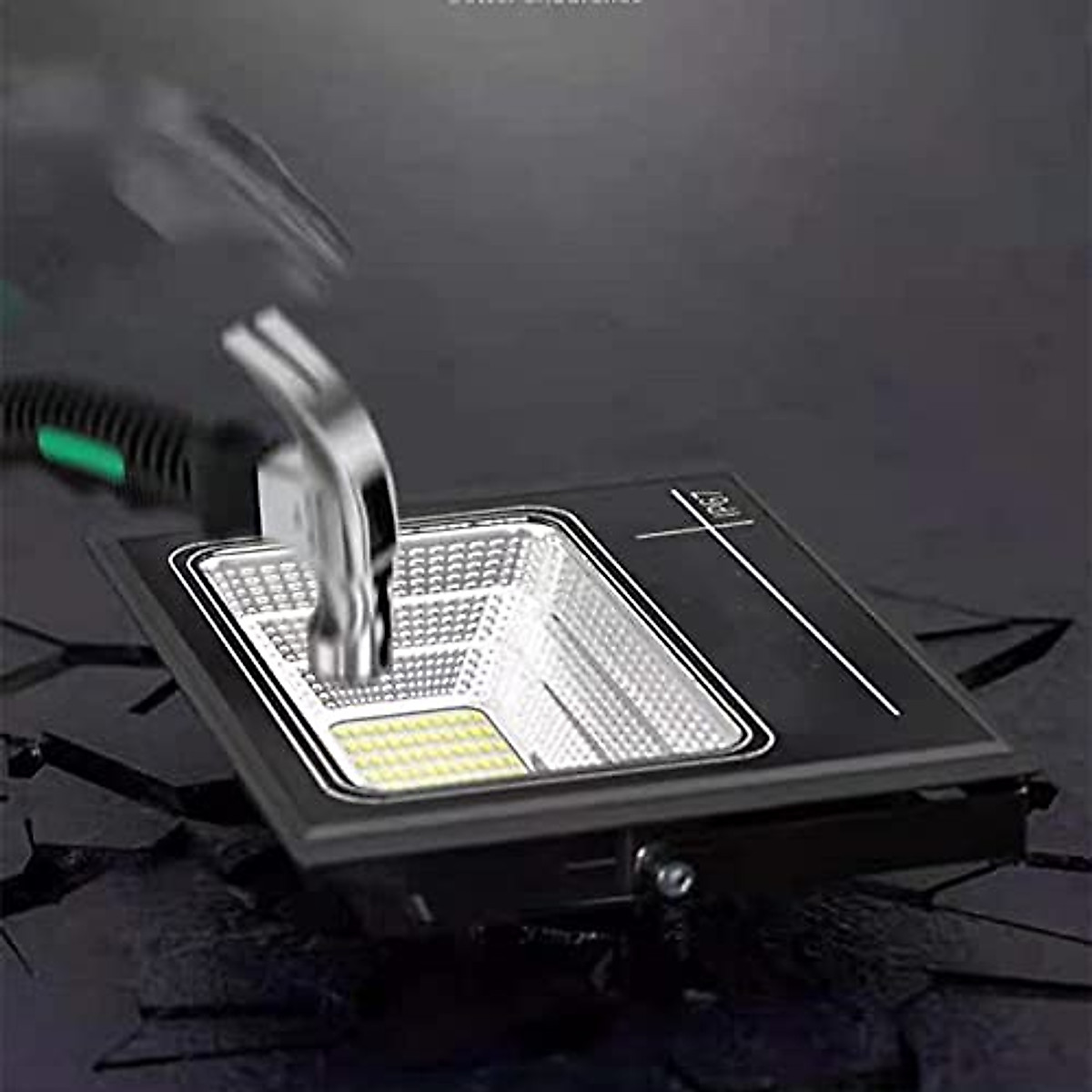 N / B Solar Lights Outdoor, 98 Large Lamp Beads, Intelligent Lighting Control, Energy Saving and Waterproof, with Remote Control, for Home, Garden, Yard, Patio