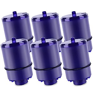 PUREPLUS NSF/ANSI 42 Certified Faucet Filter Replacement for Pur® Plus RF9999® FM-2500V FM-3700, PFM150W, PFM350V, PFM400H, PFM450S, Used for Pur® Advanced & Horizontal Faucet Mounts, 6Pack
