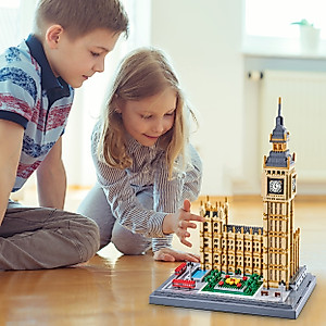 COZYMASS Architecture Dubai Skylines Building Micro Blocks DIY Toys for Adults and Children (2545 pcs)