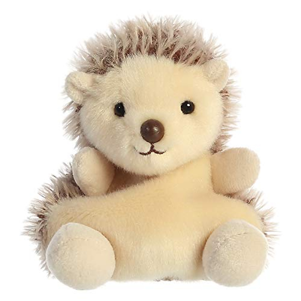 Aurora® Adorable Palm Pals™ Hedgie Hedgehog™ Stuffed Animal - Pocket-Sized Play - Collectable Fun - Brown 5 Inches