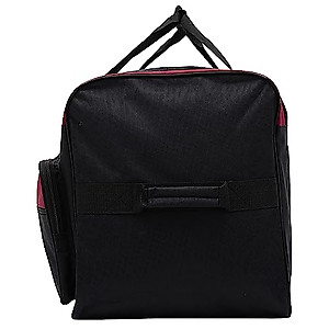 Travelers Club 36" Asgard 3-Wheel Rolling Duffel Bag, Red