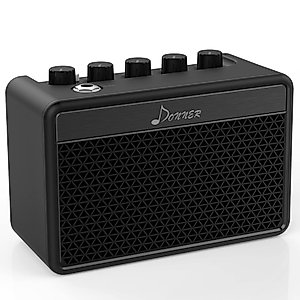 Donner Mini Guitar Amp Small Electric Guitar Amplifier 5W Portable, Practice Guitar Combo Amp DA-10