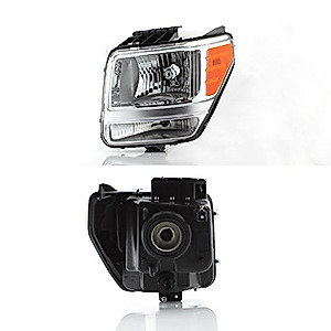 AKKON - For 2007 2008 2009 2010 2011 Dodge Nitro Headlights Headlamps LH Left & RH Right Side Assembly
