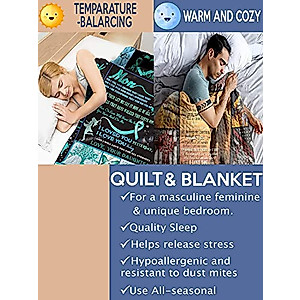 3 Pieces Quilt Bedding Set Soft Microfiber Quilt, Christmas Bedding Quilt Sets Bed Quilt Set for Adult Teen, Easy Care California King, Gnomes Xmas Pine Berries Farmhouse Burlap DUNGG7742
