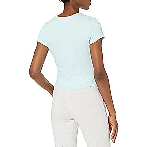 Champion Women's Rib Tee, ICE FALL, SMALL