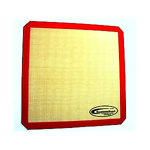 3-Pack Premium Silicone 11.6" x 16.75" Non-Stick Re-Usable Sheets for Half-Sheet Pans