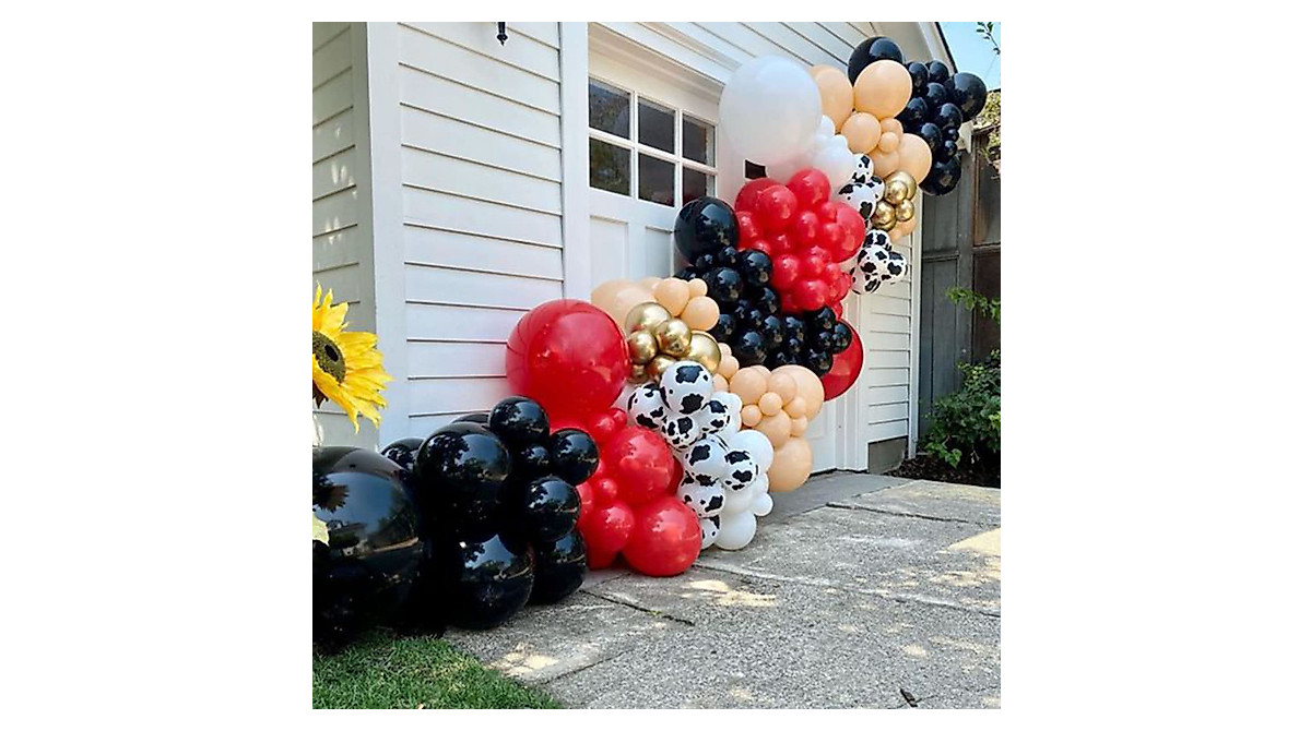 157Pcs Rodeo Balloon Garland Kit for Cowboy Party & Baby Shower