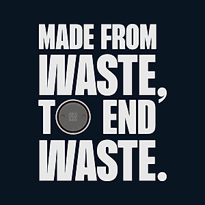 Circular & Co Insulated Reusable Coffee Cup - 8oz/227ml - Small Travel Mug - 100% Leakproof & Lockable - Push Top, One Hand Open, 360 Drinking Coffee Tumbler - Recyclable - BPA Free, Dishwasher Safe