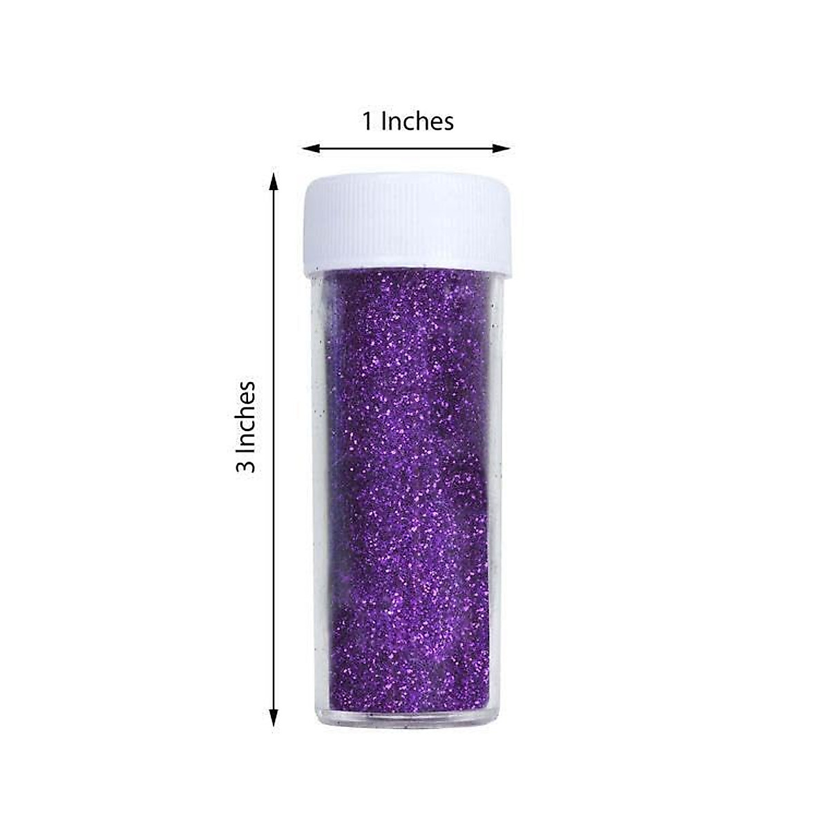 Weddings Parties and Gift Purple Sparkly Glitter Crafts DIY Party Wedding Decorations Projects Sale vngift11432