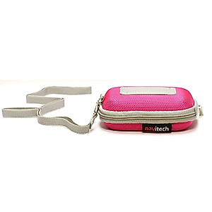 Navitech Pink Shockproof Camera Case Compatible with COZPUZHAT Mini Kids Camera