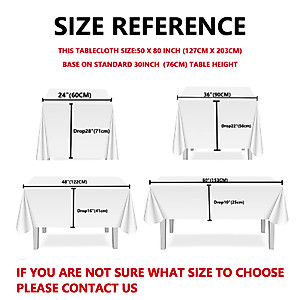 JYFLZQ Black Sequin Tablecloth - 50" x 80'' Rectangular Sparkly Glitter Metallic Table Cloths Table Cover Overly for Halloween, Retirement, Birthday Party, and Graduation Decorations