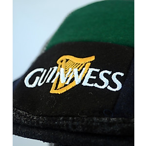 Guinness Patch Tweed Flat Cap-Large