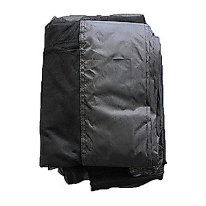 NKLC Outdoor Umbrella Table Screen, Patio Table Umbrellas, Mesh Mosquito Net Canopy Curtains, Adjustable Large Umbrella Hanging Tent(Black)