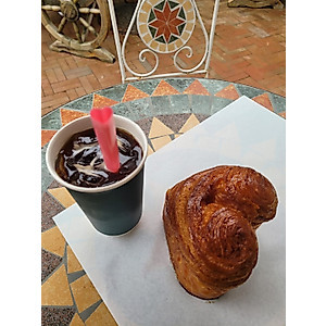 JOYLUCK KOREA 50pcs Jumbo Smoothie Heart shaped Pink Disposable Drinking straws Individually Wrapped plastic straws Party Supplies Birthday Party for Kids Bridal Shower Wedding Valentine's Day