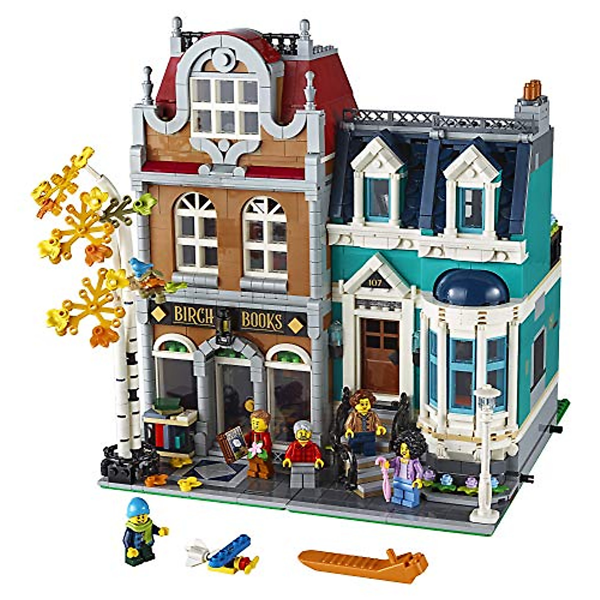 LEGO Creator Expert Bookshop 10270 Modular Building Kit, Big Set and Collectors Toy for Adults, (2,504 Pieces)