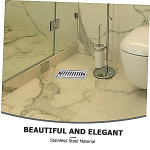 Veemoon 4pcs Floor Drain Washing Room The Kitchen Laundry Softner Rkitchen The Devol Kitchen Water Hair Catcher for Shower Hair Catcher Bathtub Drain Tub Drain Hair Catcher Stainless Steel