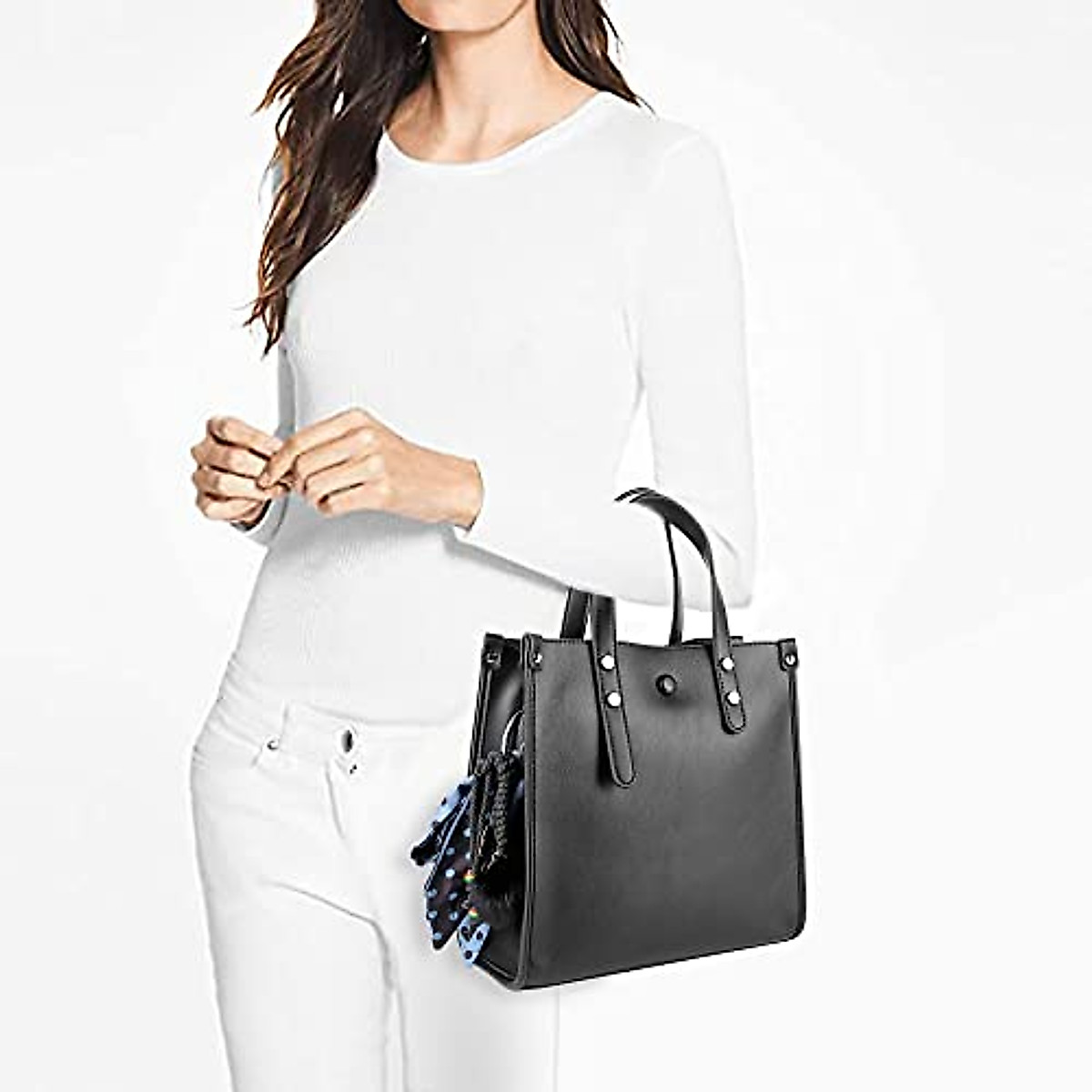 Genuine Leather Crossbody Handbag for Women Satchel Tote Purse Hobo Shoulder Bag for Women