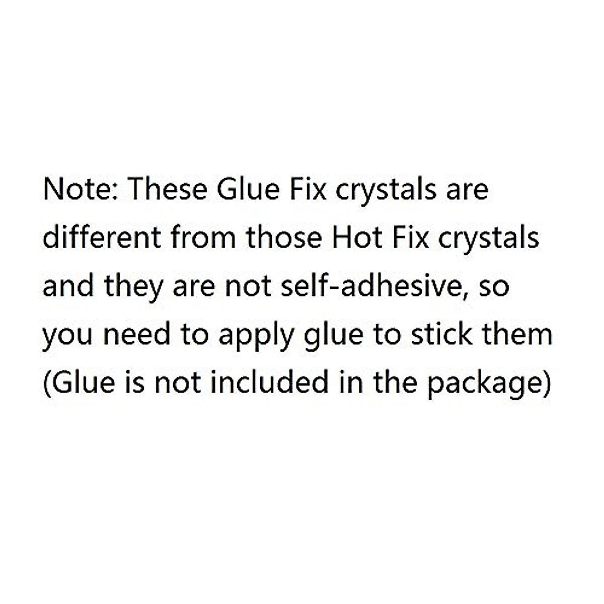 Jollin Glue Fix Crystal AB Flatback Rhinestones(ss20 1440pcs)