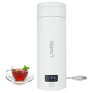 Portable Electric Kettle,Travel Electric Tea Kettle One Cup Hot Water Boiler Mini Kettle Automatic Shut Off, Small Personal Kettle for Travel and Coffee,4 Preset Heat Setting