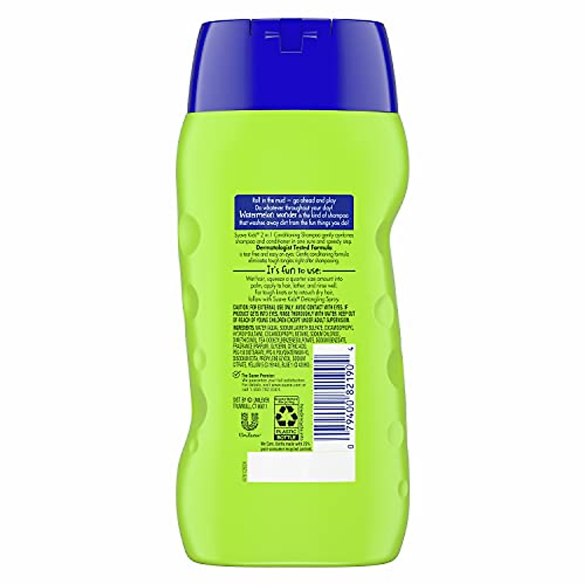 Suave Kids 2 in 1 Shampoo and Conditioner, Wild Watermelon 12 Ounce