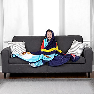 Franco Kids Bedding Super Soft Plush Micro Raschel Blanket, 62 in x 90 in, Pokemon - Design may vary