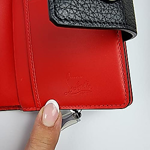 Christian Louboutin Paloma Mini Black Leather Wallet