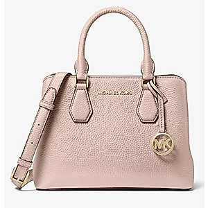 MICHAEL Michael Kors Camille Small Pebbled Leather Satchel, Soft Pink