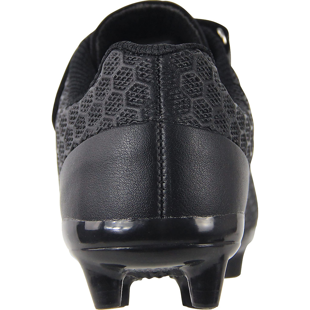 BomKinta Kid's FG Soccer Cleats Athletic Outdoor Soccer Shoes Black Size 2.5 M US Little Kid