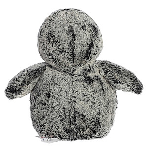 Aurora® Snuggly Sweet & Softer™ Perky Penguin™ Stuffed Animal - Comforting Companion - Imaginative Play - Gray 9.5 Inches