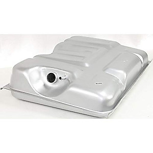 Evan Fischer Fuel Tank Set of 2 Compatible With 1973-1978 Ford F-100 and 1973-1978 F-250 Silver Steel