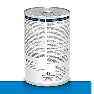 Hill's Prescription Diet d/d Skin/Food Sensitivities Salmon Formula Canned Dog Food, Veterinary Diet, 13 oz., 12-Pack Wet Food