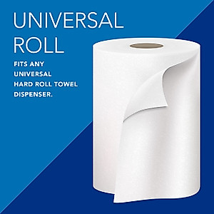 Scott Essential High Capacity Hard Roll Paper Towels (01005), White, 1000'/Roll, 6 Paper Towel Rolls/Convenience Case
