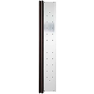 Signature Hardware 412589 Bernstein 24" W x 30" H Surface or Recess Mounted Aluminum Framed Single Door Medicine Cabinet