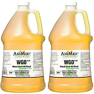 AniMed WGO Wheat Germ Oil Blend Supplement, 1 Gallon (2 Pack)