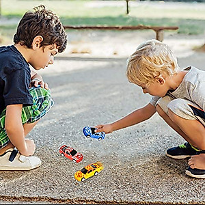 ArtCreativity 3.25 Inch Pull Back Toy Cars for Kids, Set of 12, Pullback Racers in Assorted Colors, Birthday Party Favors for Boys & Girls, Goodie Bag Fillers, Small Carnival and Contest Prize