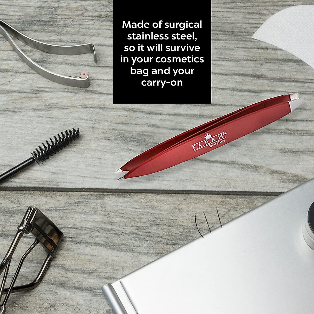 F.A.R.A.H Z-Tweeze Dual Ended Tweezer (Poisoned Apple)