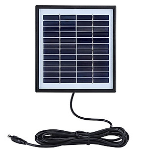 2W 12V Multifunctional Solar Panel Polysilicon Charging Board with Border for Outdoor Camping