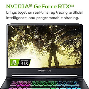 Acer Predator Triton 500 Thin & Light Gaming Laptop, Intel Core i7-8750H, GeForce RTX 2080 Max-Q, 15.6" Full HD 144Hz 3ms G-Sync IPS Display, 16GB DDR4, 512GB PCIe NVMe SSD, RGB KB, PT515-51-75L8