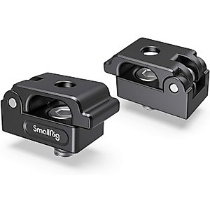 SmallRig Universal Spring Cable Clamp (2 pcs), Lightweight and Portable Cable Clamp Suit for HDMI Cables, Charging Cables, Shutter Cables and Headphone Cables MD2418