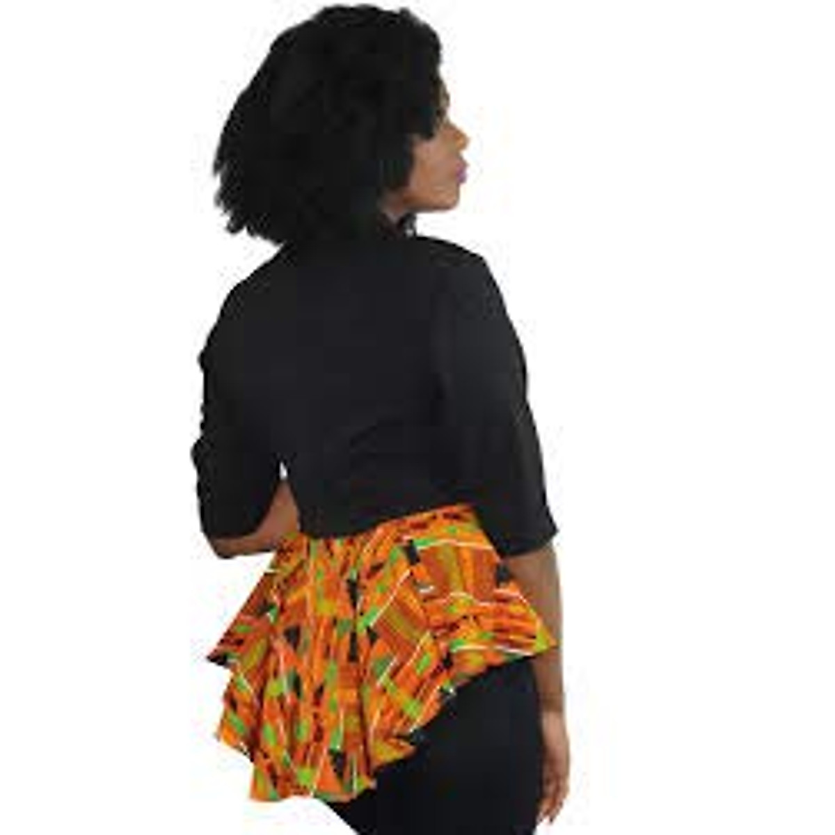 African Kente Print Fabric (6 Yards) Kente African Print Ankara Fabric for Head Wraps, Choir Stoles, African Dance Uniforms for Men Women Kids, Home Decor, Craft Project, Clothes, Kente mask face cover