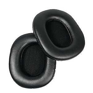 Replacement Ear Pads Cushion Repair Parts Compatible with Audio Technica ATH-SX1 ATH-SX1a ATH-PRO5V ATH-PRO5MK2 ATH-BPHS1 Headset (Black)