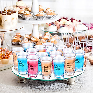 28 Pcs Funny Shot Glasses for Adult Acrylic Party Shot Glasses 1.2 Ounce Shot Glasses Party Favors for Guests Shot Glasses Bulk Wine Shot Glasses for Adult Birthday Party Drinking Gifts Supplies